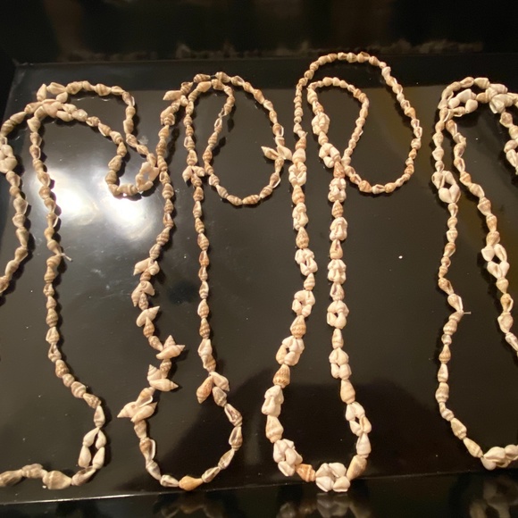 Jewelry | 4 Natural Sea Shell Lei Necklaces | Poshmark